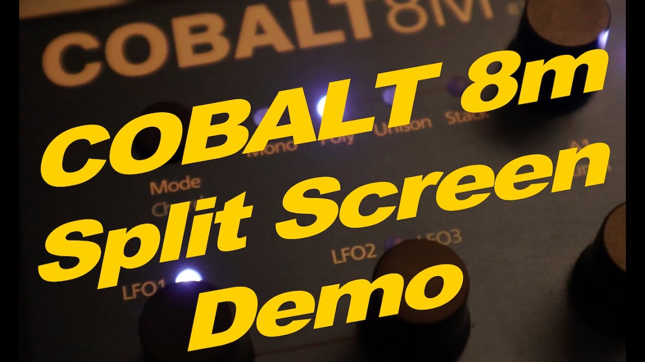 Cobalt 8m Split Screen Demo - YouTube