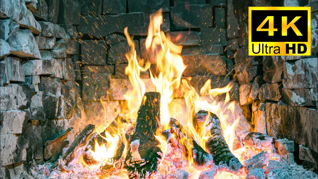 Unwind and Calm Your Spirit with Cozy Fireplace Ambience 🔥 Tranquil ...
