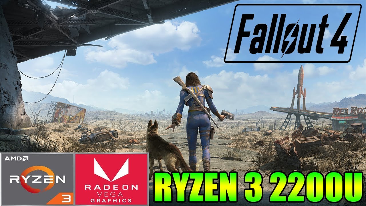 Fallout 4 Next Gen Update - Ryzen 3 2200U Vega 3 & 8GB RAM - YouTube