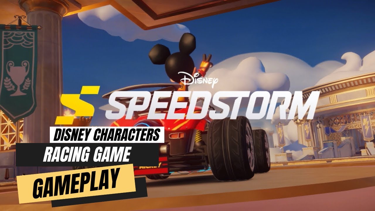 Disney Speedstorm Gameplay (New Racing Game by Gameloft) - YouTube