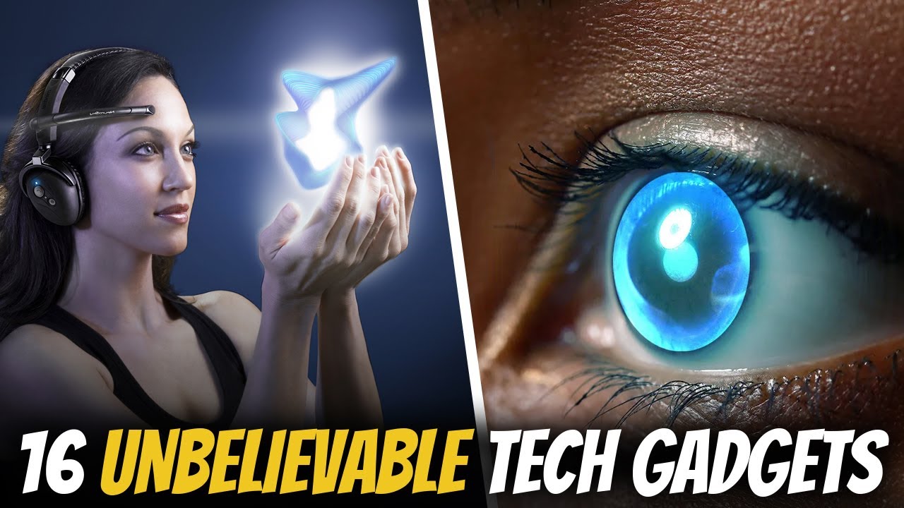 16 Unbelievable Tech Gadgets That Actually Exist - YouTube