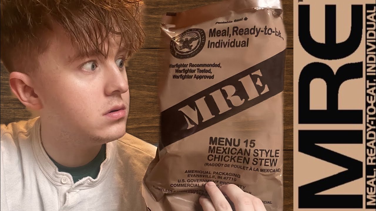 US Military MRE (Taste Test) - YouTube