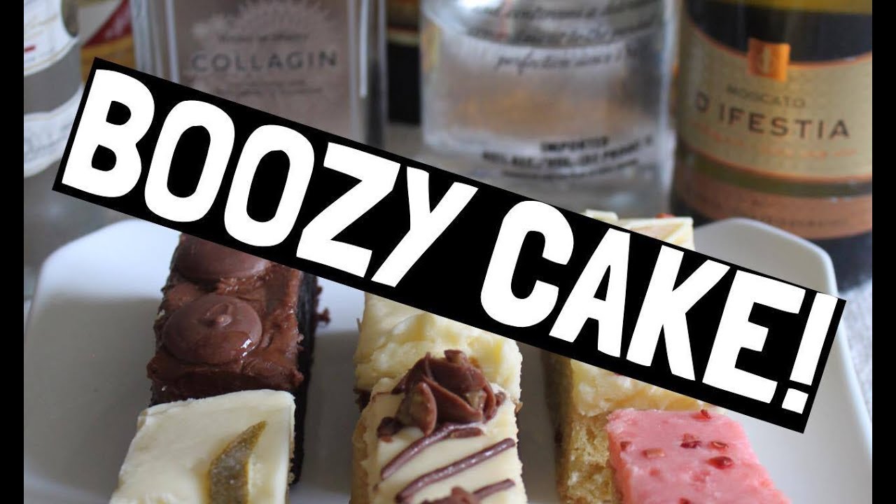 Boozy Bakers make drunken cakes! - YouTube