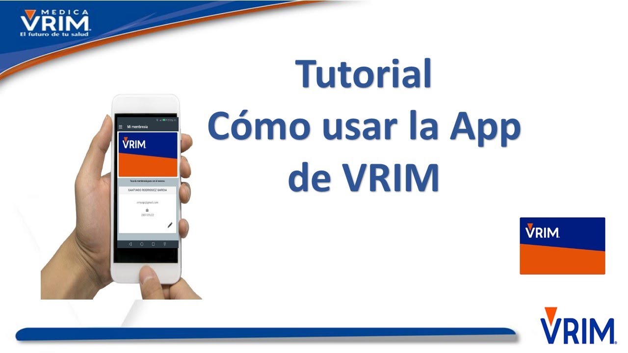 VRIM App - Vídeo Tutorial que muestra el uso de la Aplicación de Médica ...