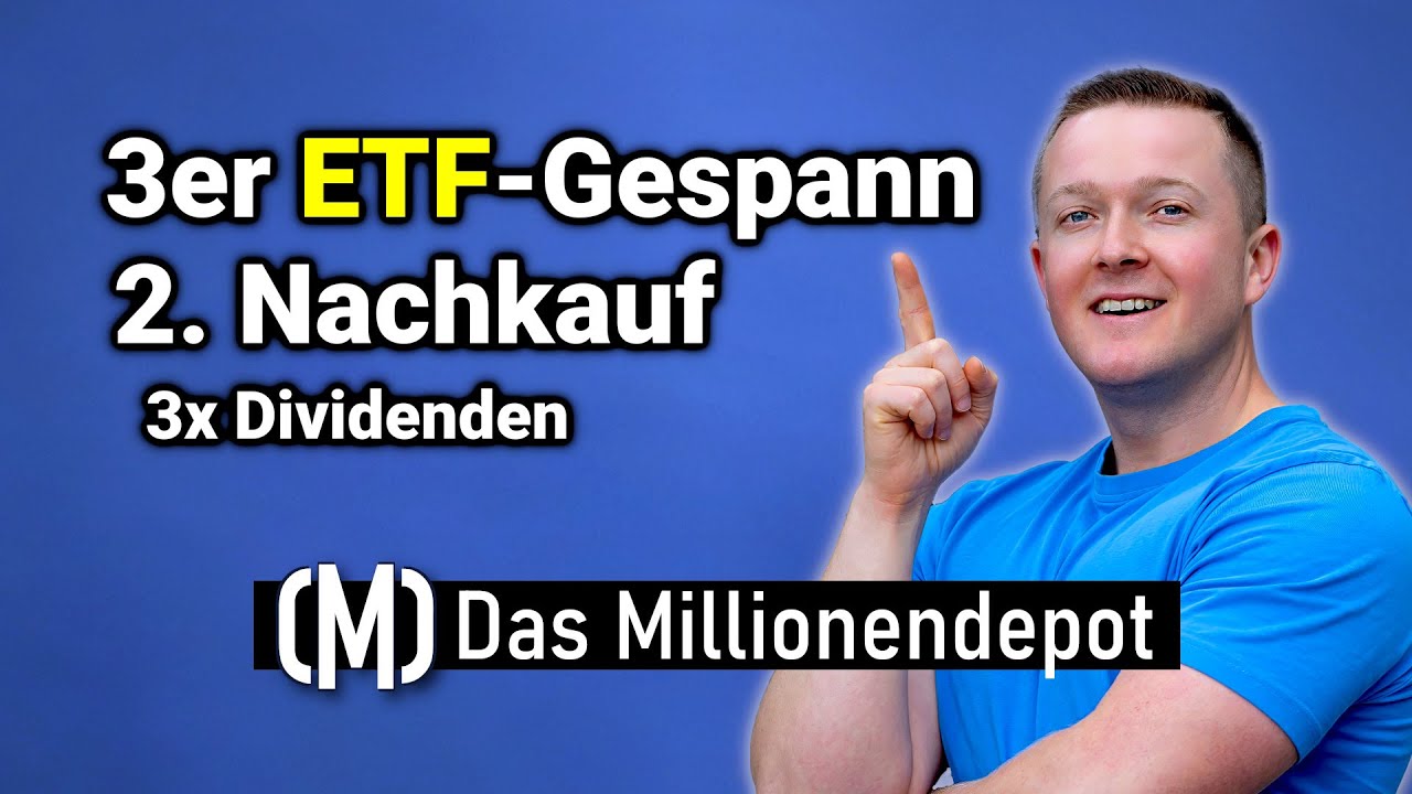 Zweiter Nachkauf in das ETF 3er Gespann! Das Millionendepot mit Florian Kasischke - YouTube