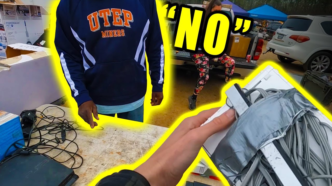 Swap Meet FULL OF VIDEO GAMES! - YouTube