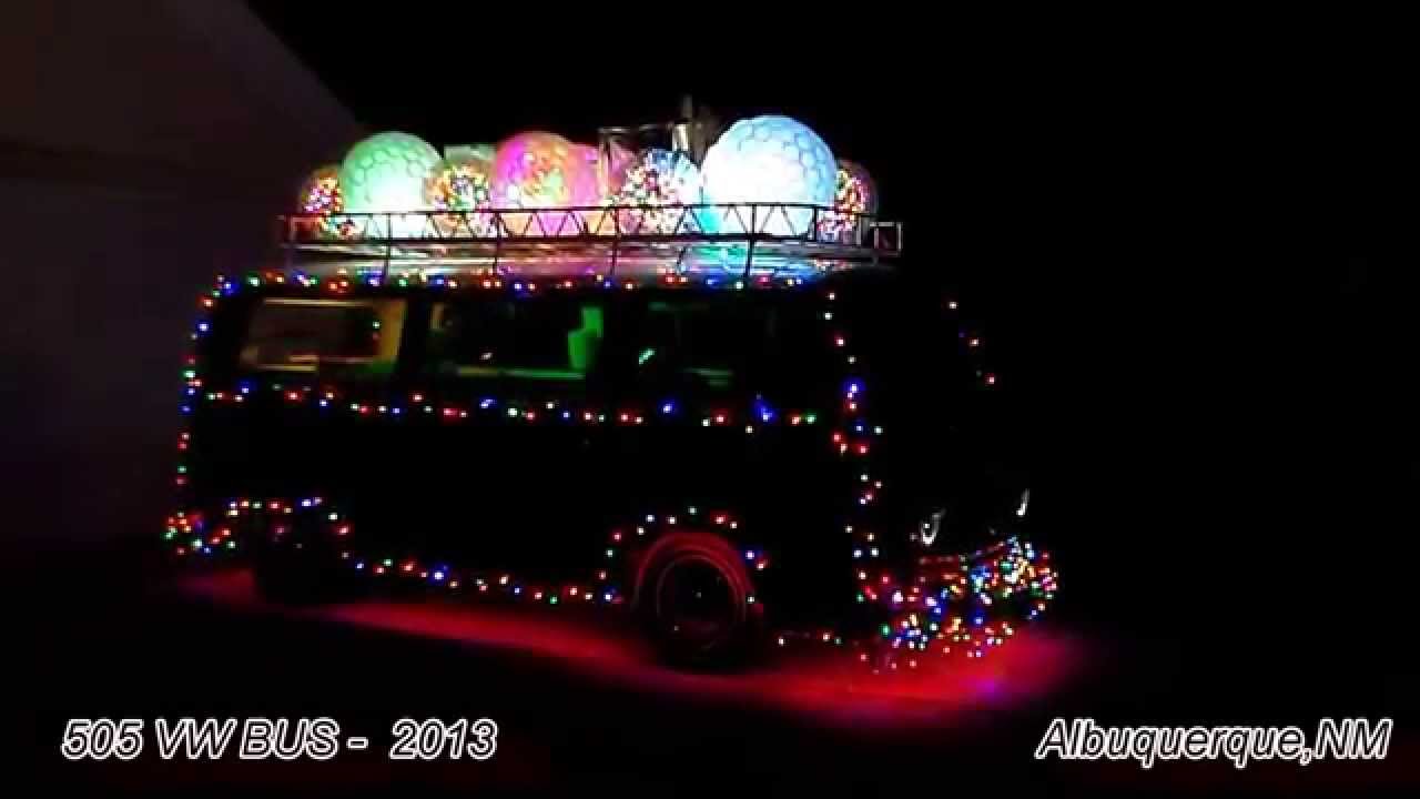 505 VW BUS - 2013 Post Twinkle Light Parade - Albuquerque,NM - YouTube