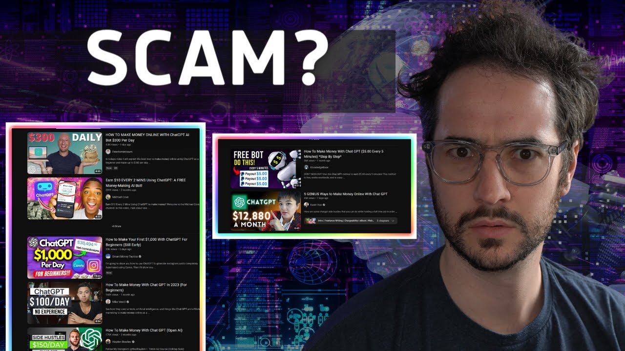 Don’t Trust These Scam AI YouTubers!! - YouTube