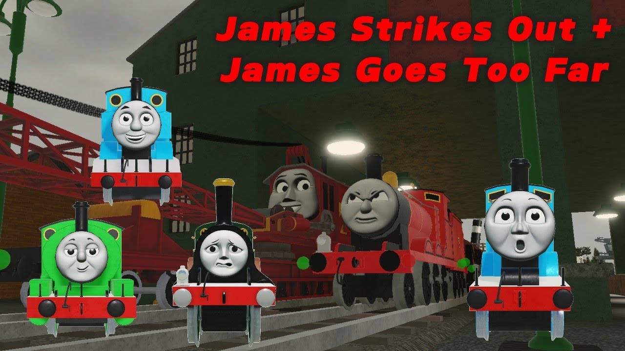 James Strikes Out + James Goes Too Far (PARODY) | Locomotive Roblox ...