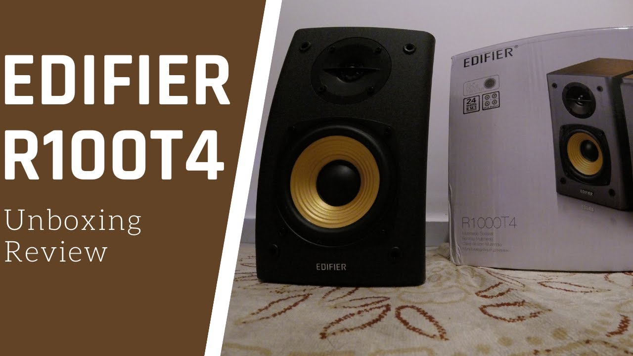 Edifier R1000T4 - Unboxing e Review - Caixa de Som Edifier Serve como ...