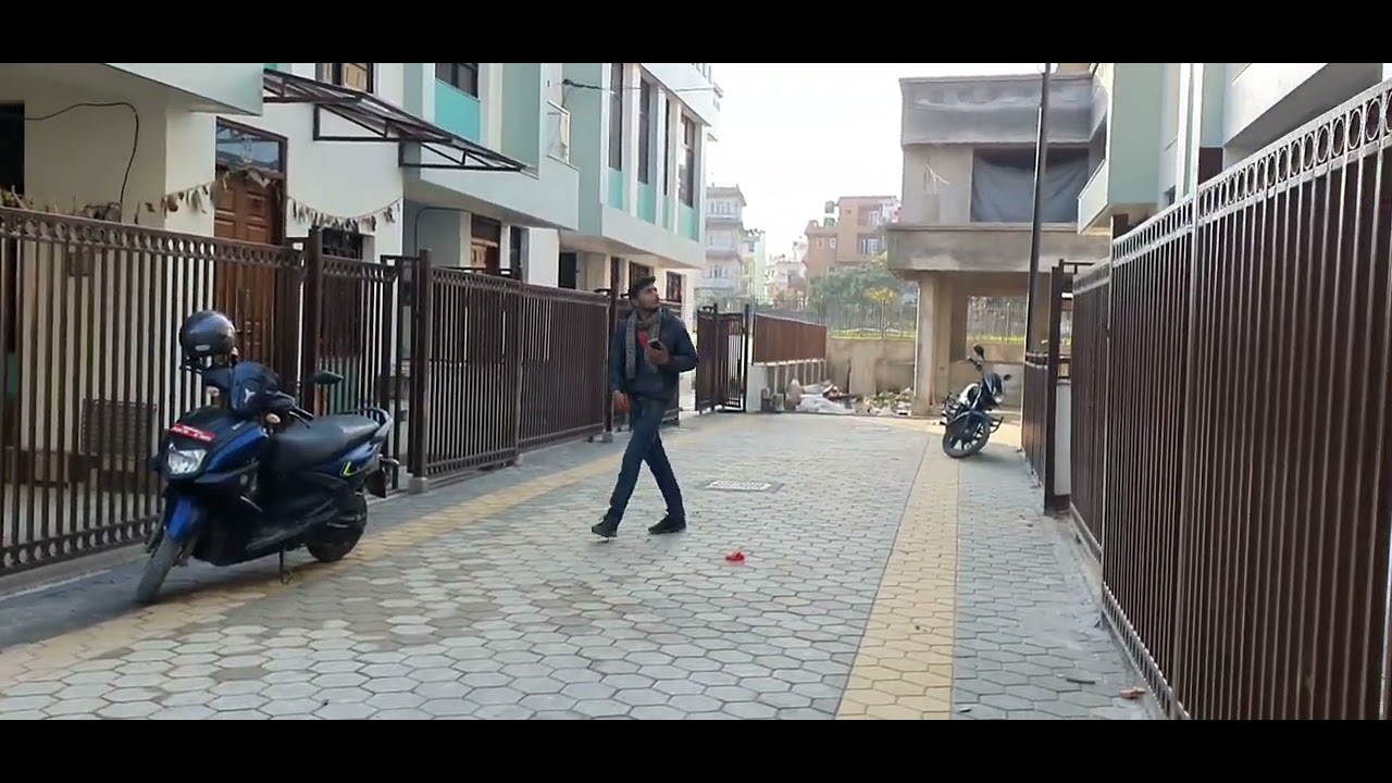 Colony Road Construction with Asian Concrete Block - YouTube