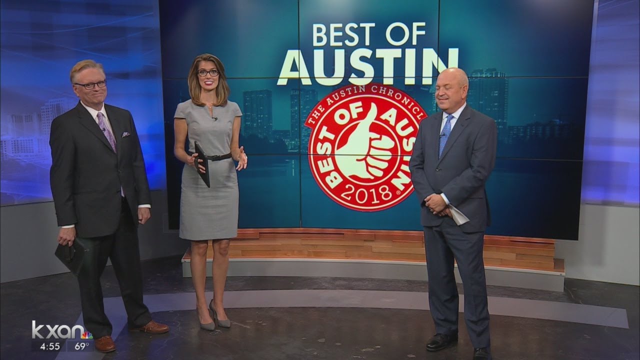 KXAN's Jim Spencer named best weatherperson in Austin - YouTube