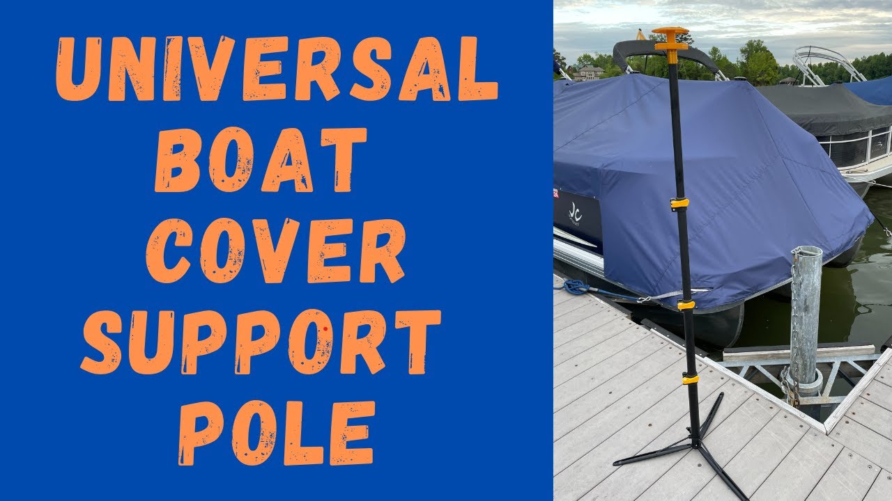 Sinobell Boat Cover Support Poles Stand System Stable Base Height ...