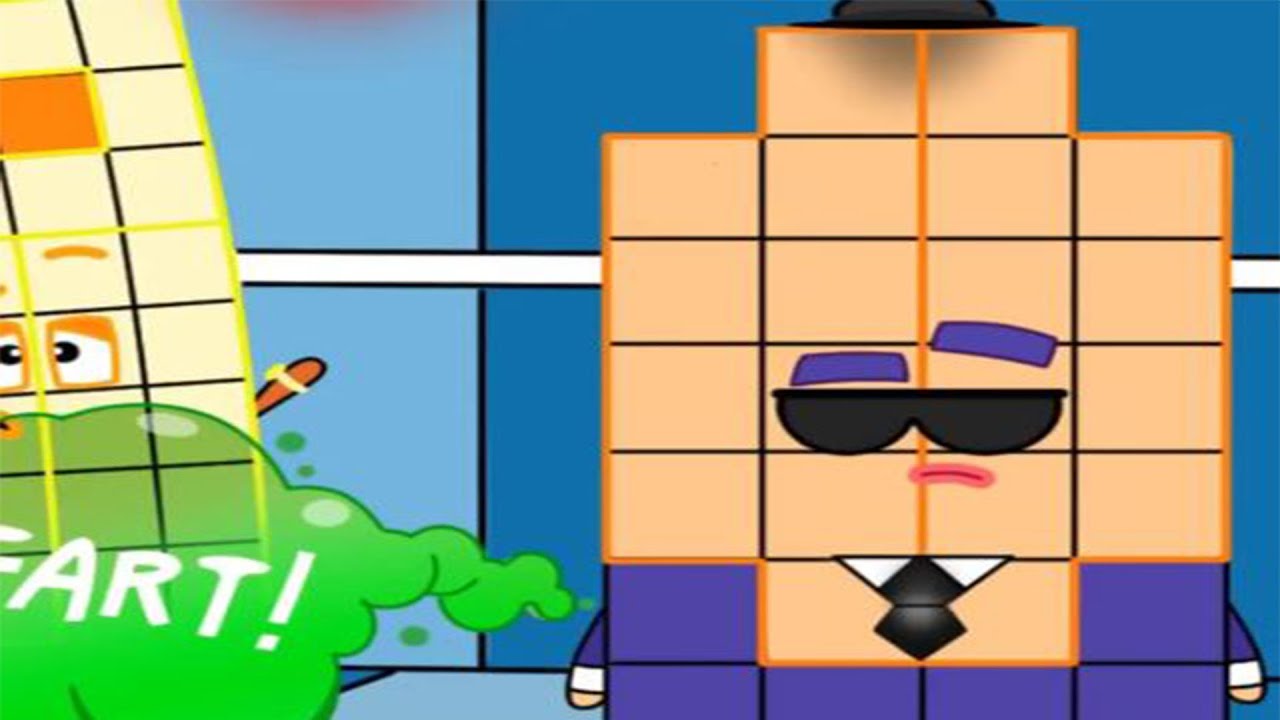 Fart Disaster when Numberblocks 20 26 32 Stuck in the Elevator ...