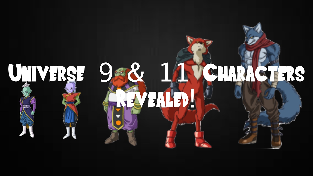 Dragon Ball Super: Universe 9 & 11 Characters Revealed - YouTube