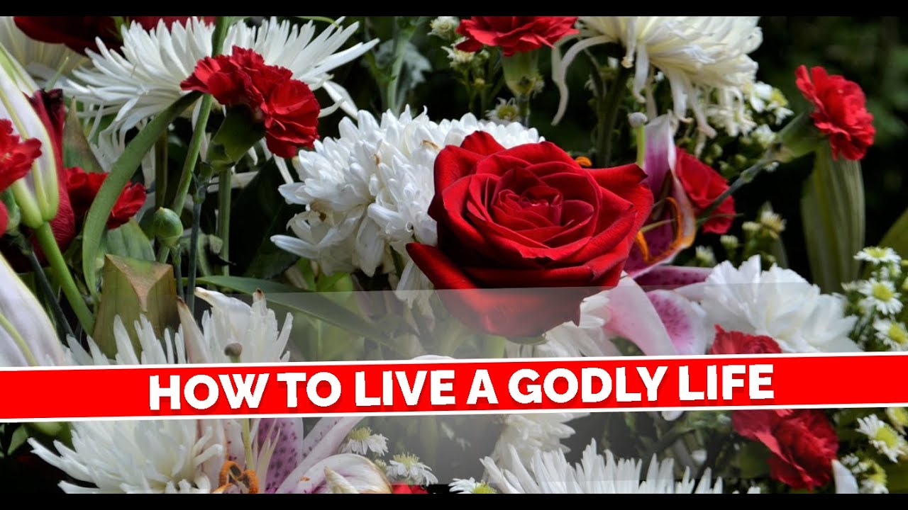 HOW TO LIVE A GODLY LIFE - YouTube