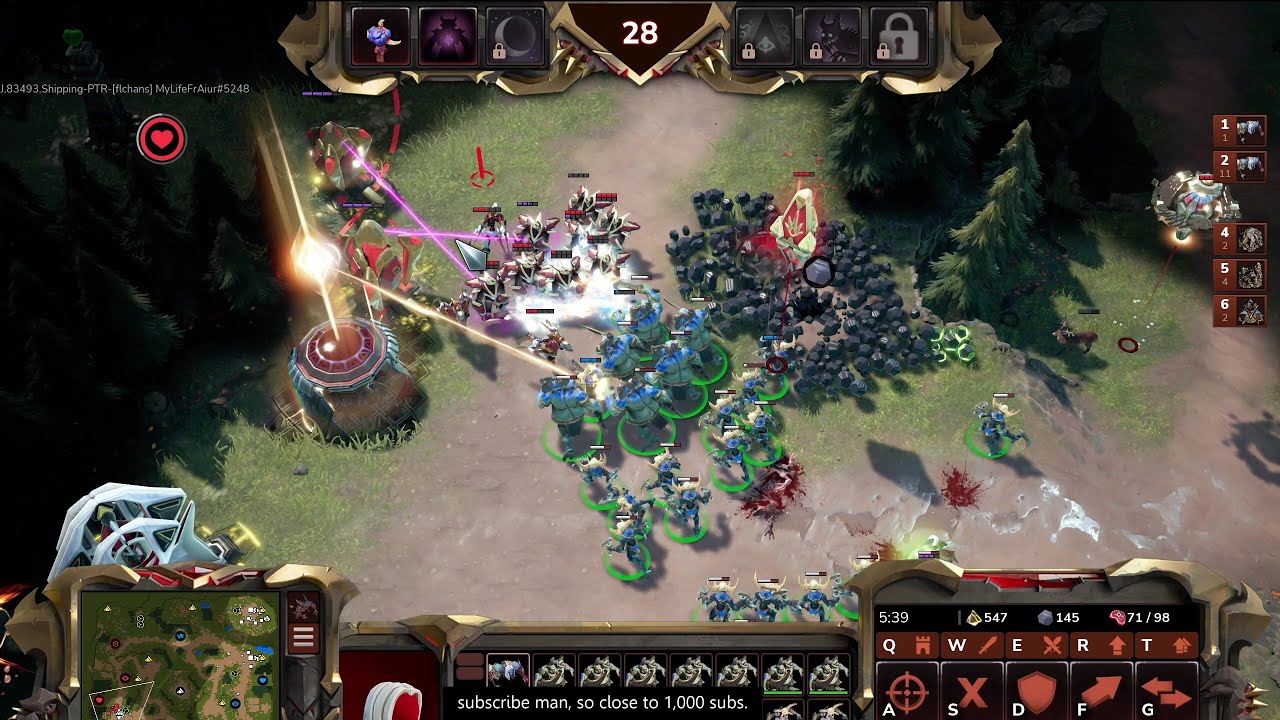 Stormgate 1v1 ladder trying out infernals... not a clue how to play ...