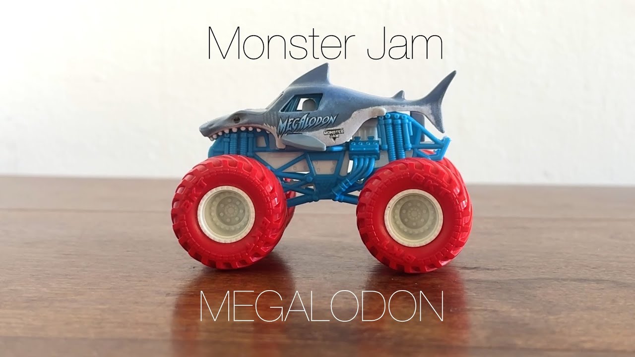 Monster Jam Megaladon Diecast Model 1:64 Scale Automobile Truck ...