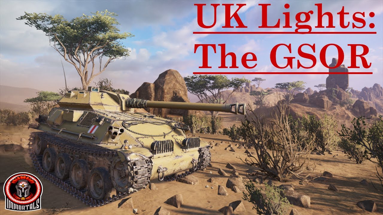 UK Lights: The GSOR - World of Tanks Console - YouTube