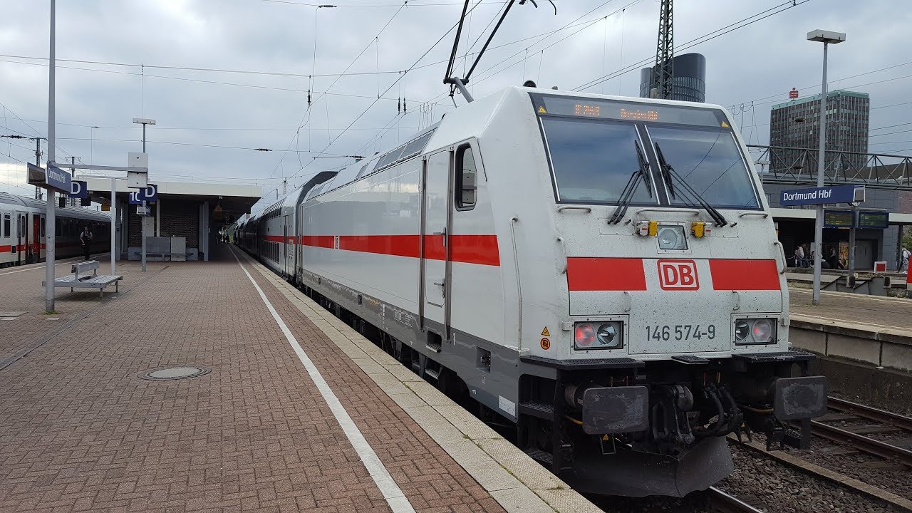 IC 2 in Dortmund Hbf: IC2443 Dresden Hbf - YouTube