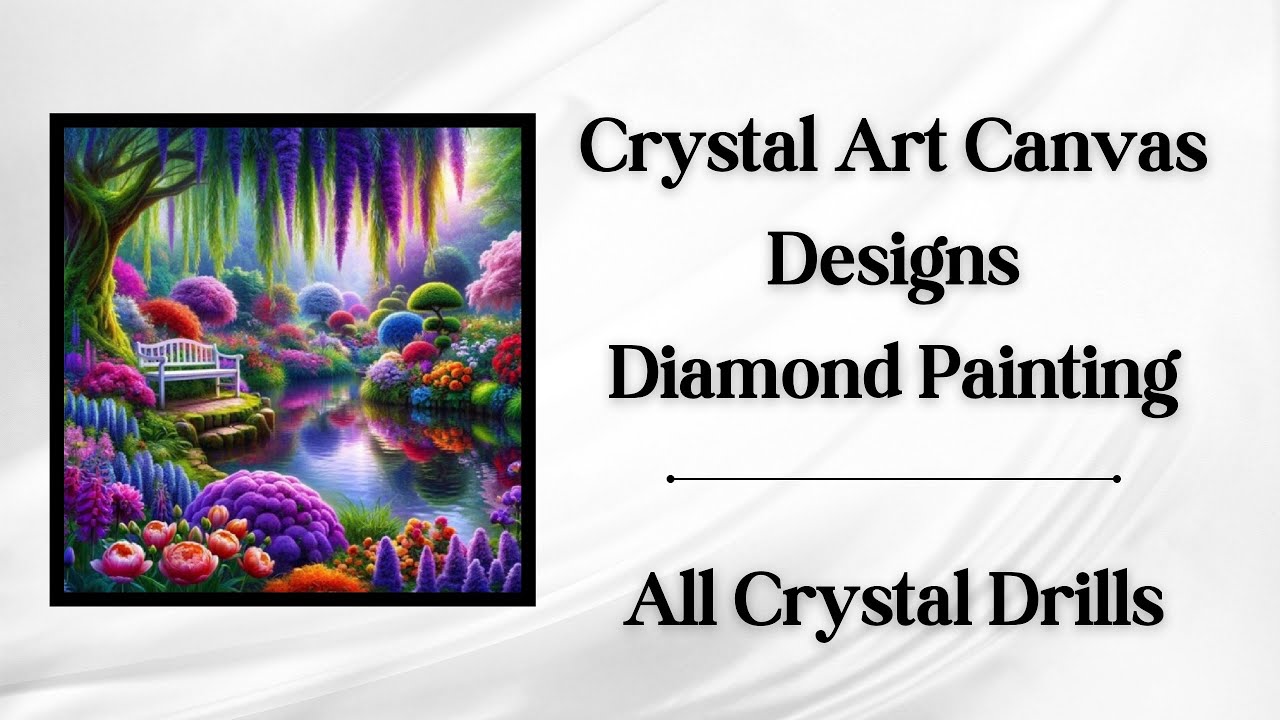 Crystal Canvas Art Designs Diamond Painting Unboxing #diamondpainting ...