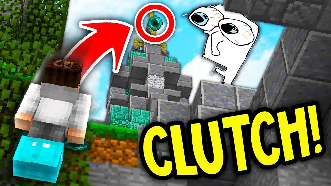 The SMARTEST Bedwarsl Clutch in Minecraft... - YouTube