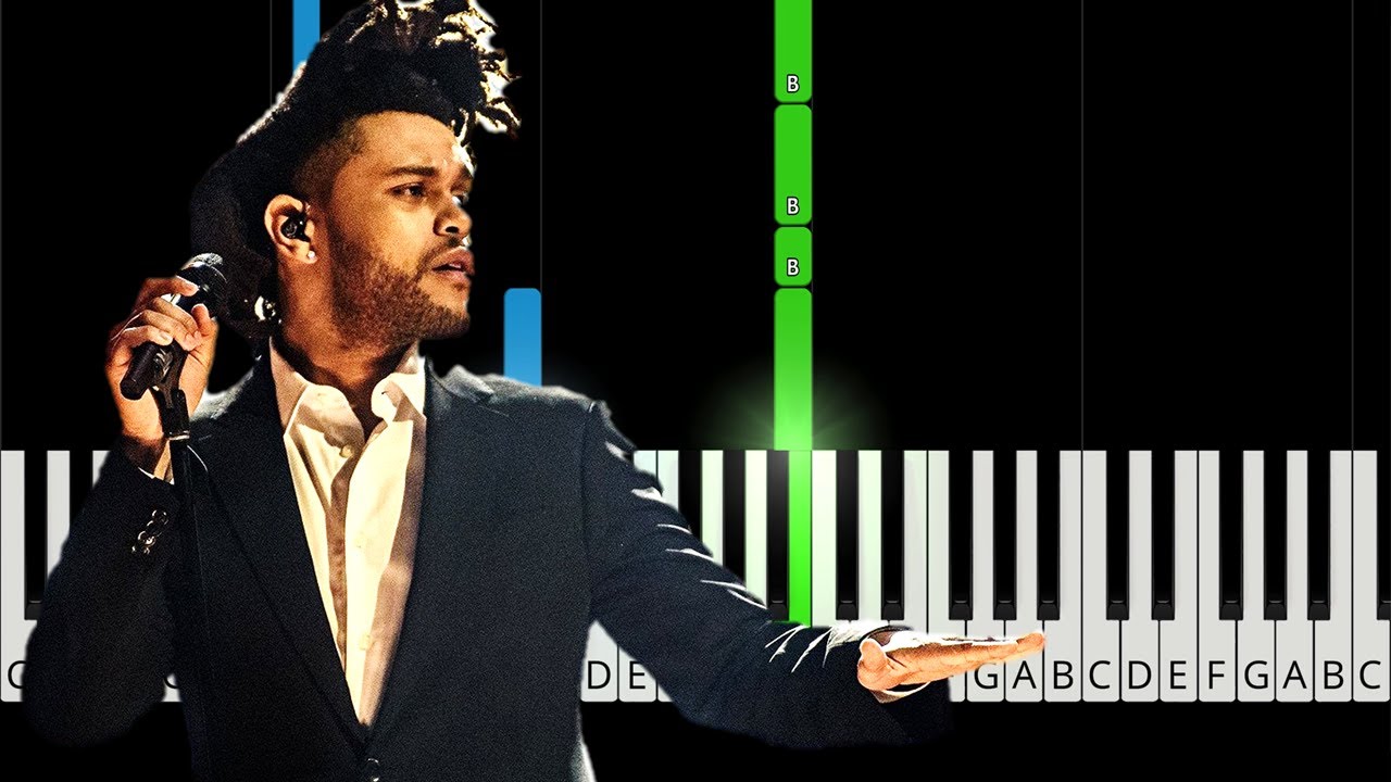 The Weeknd - Tell Your Friends - EASY Piano Tutorial - YouTube
