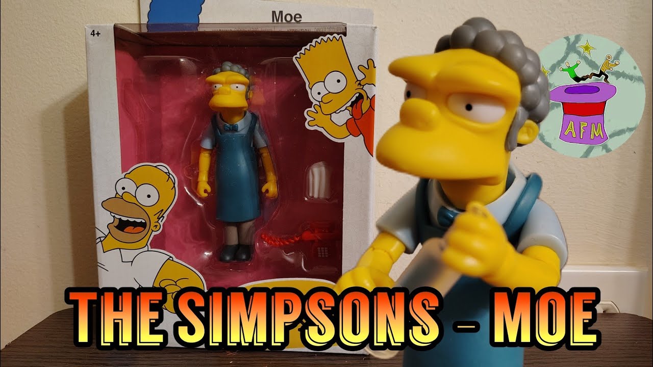 Moe Jakks Pacific The Simpsons Toy Review - YouTube