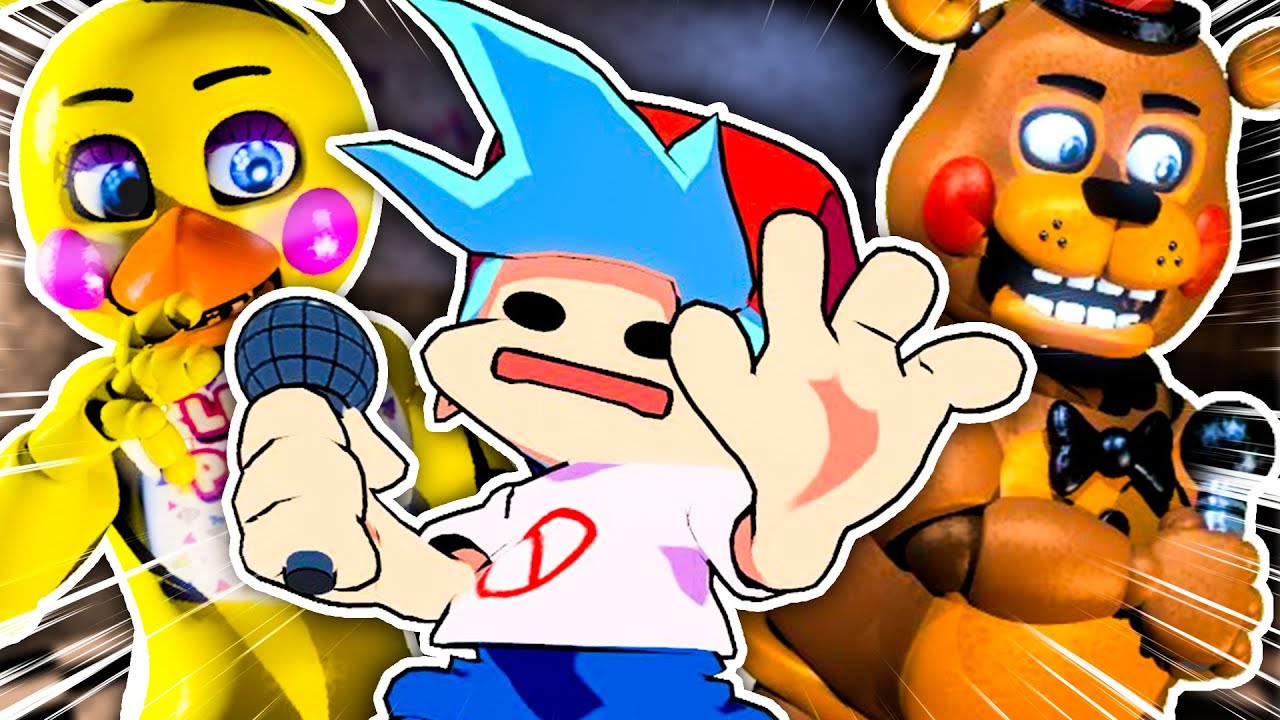 The BEST New FNAF Mod for Friday Night Funkin' - VS FNAF 2 - YouTube
