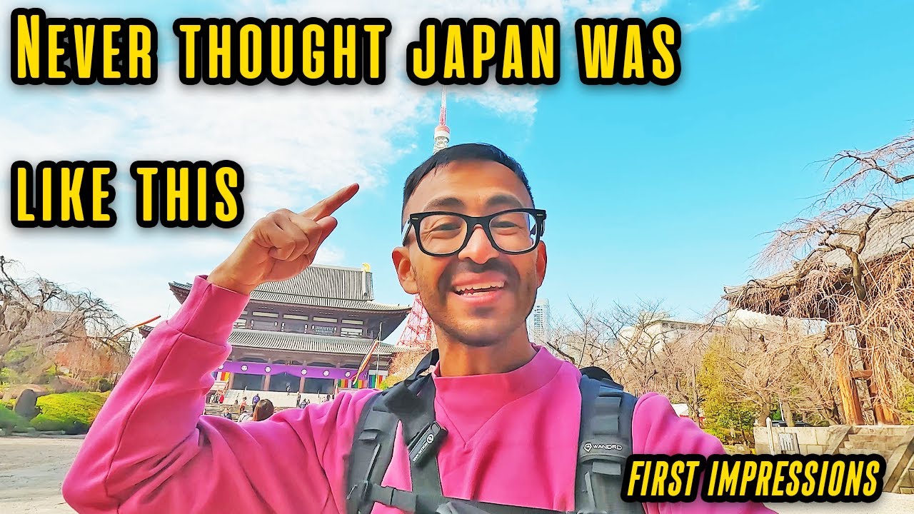 Visiting and my first Impressions of Tokyo, Japan - YouTube