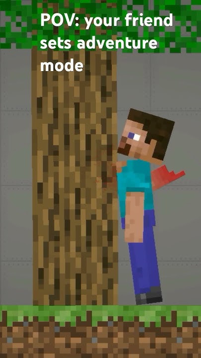 minecraft adventure mode momment #minecraft #melonplaygroud - YouTube