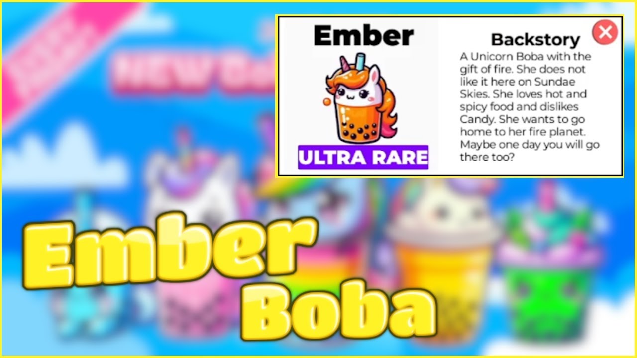 How to find the Ember Boba - Roblox - Find the Boba! - YouTube