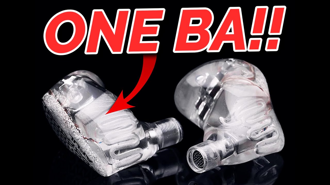 Single BA that has bass.... - YouTube