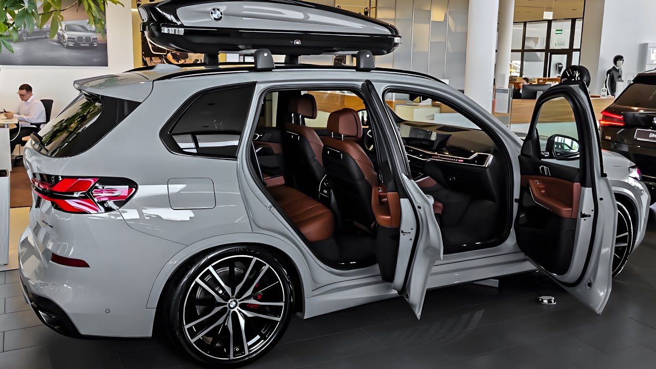 2025 Gray BMW X5 xDrive40i M Sport Facelift - Luxury SUV in Detail ...