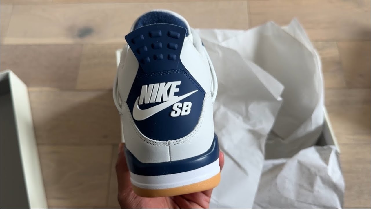 JORDAN 4 SB ‘NAVY’ SHOCK DROP!!! - YouTube