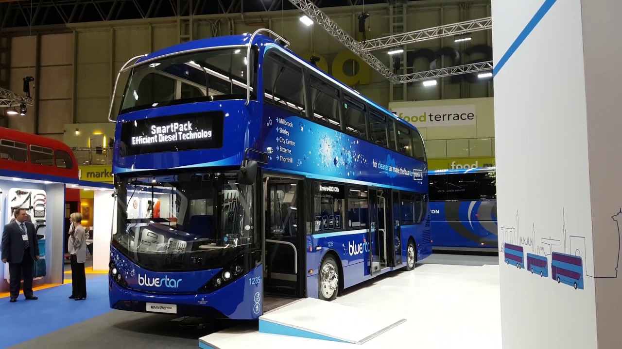 Alexander Dennis Enviro400 City - Euro Bus Expo 2018 - YouTube