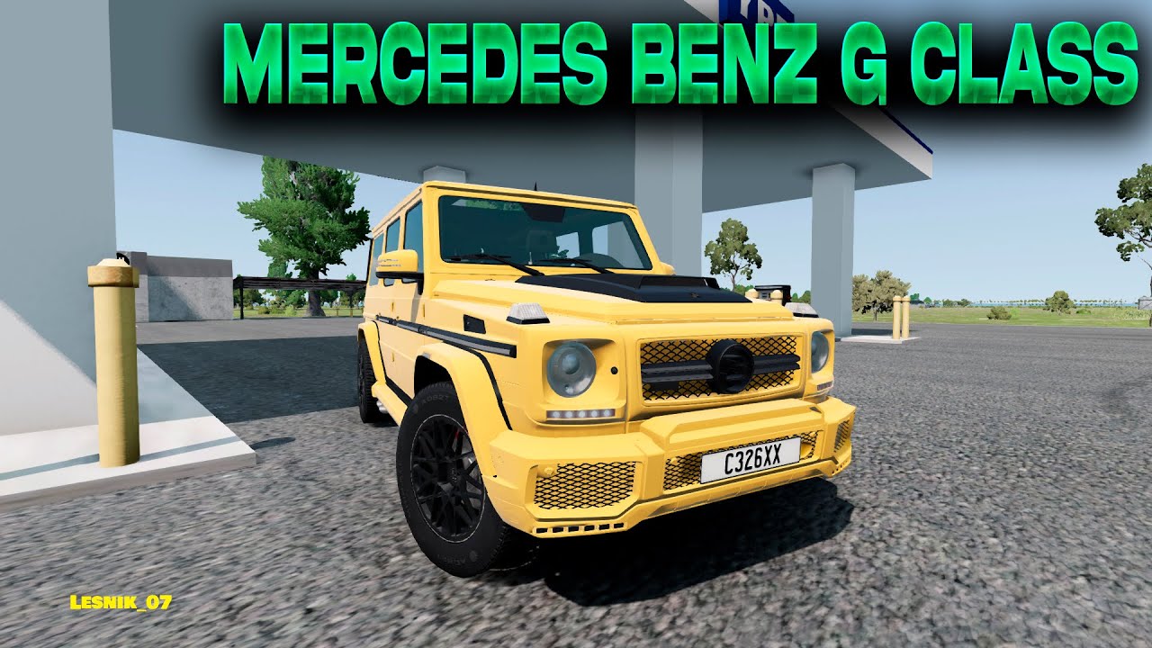 Mercedes Benz G Class - BeamNG.drive - YouTube