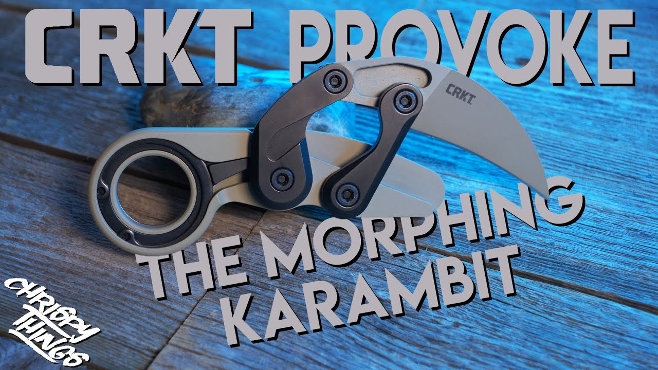 CRKT Provoke: The Morphing Karambit now in Desert Sand Cerakote! - YouTube