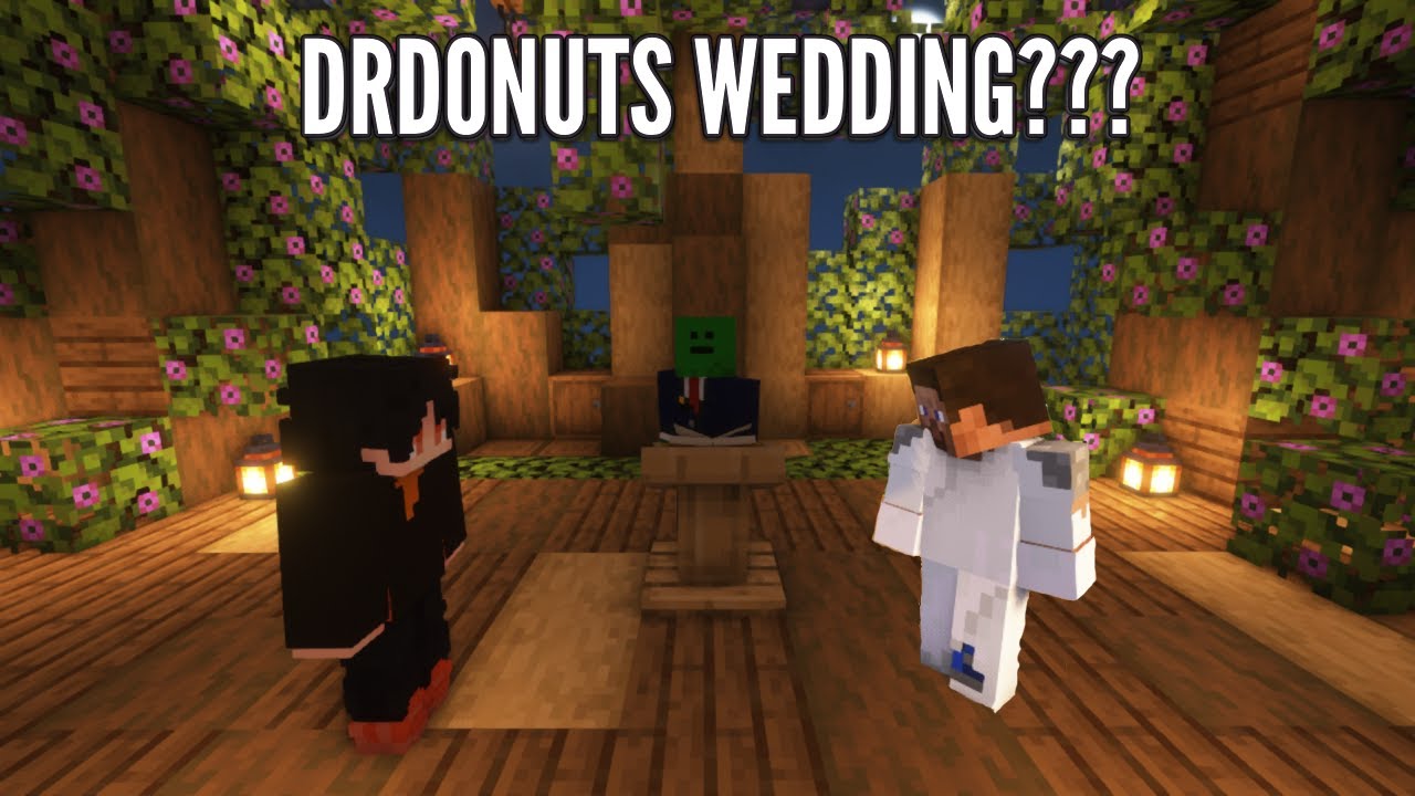 drdonut gets married on the donut smp - YouTube