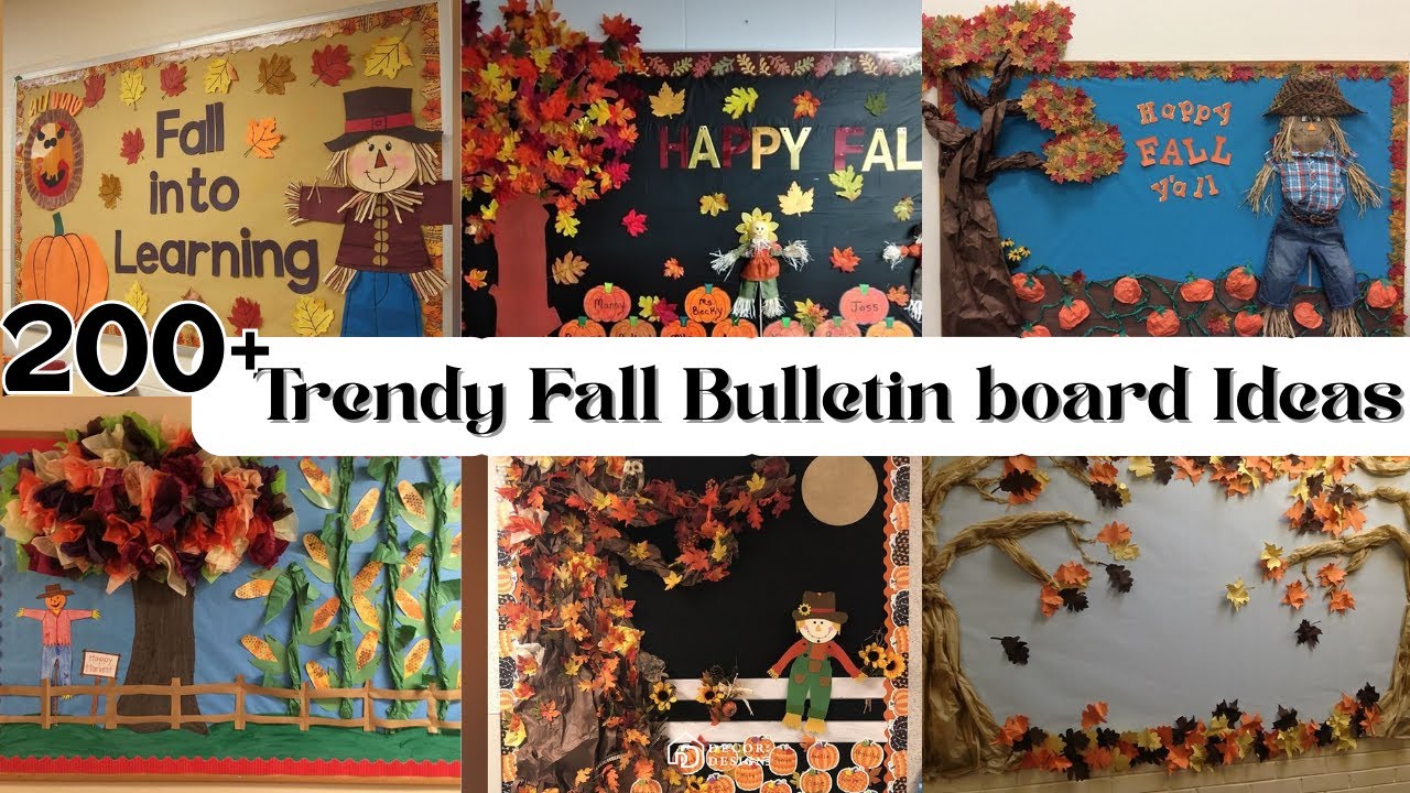 200+ Creative Fall Bulletin Board Ideas 2025 | Autumn Classroom ...