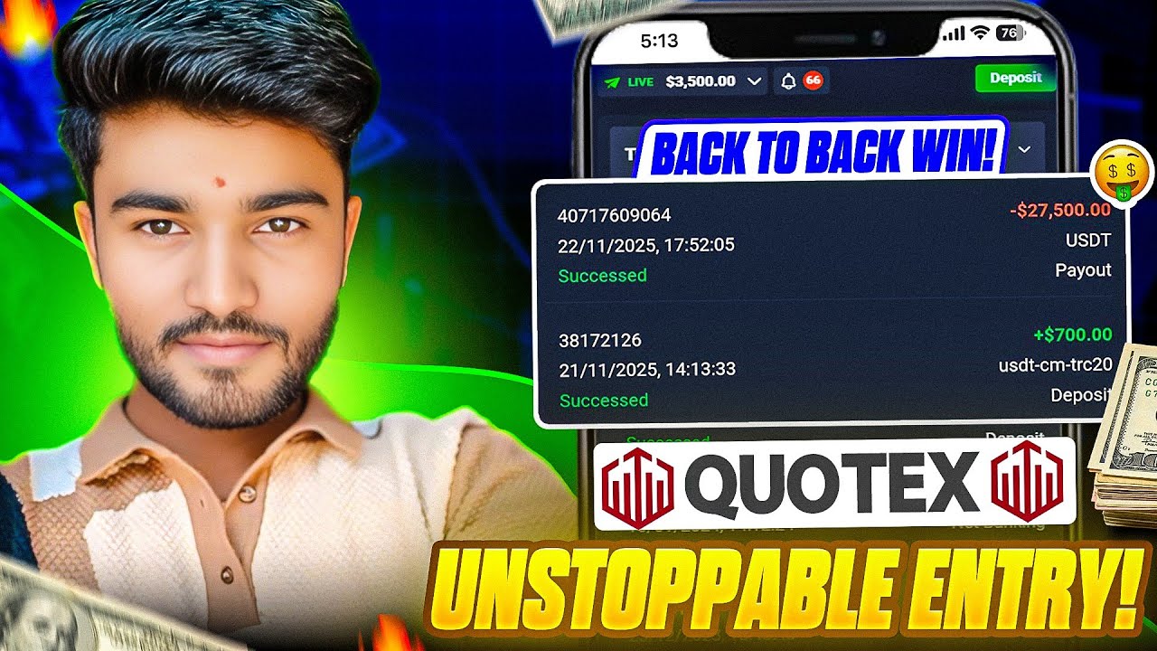 WIN EVERY TRADE? 😱| EASY BINARY TRADING STRATEGY 2025 | QUOTEX TRADING ...