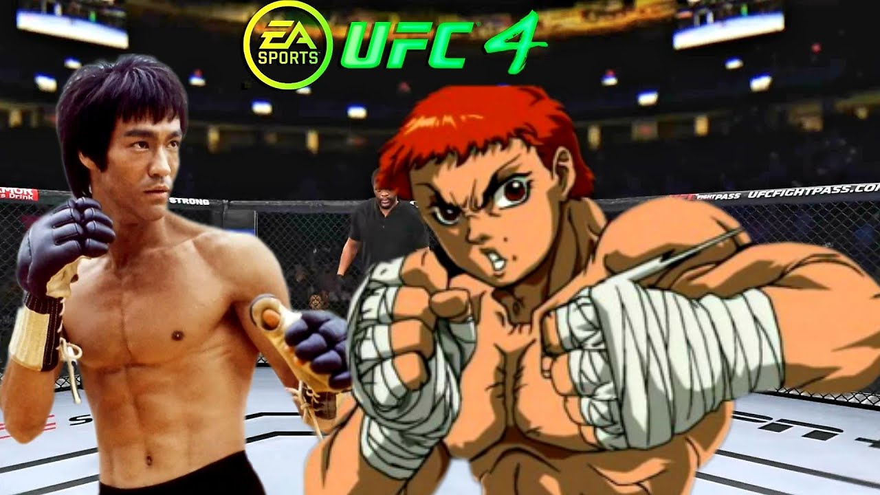 PS5 | Bruce Lee vs. Fighter Baki (EA Sports UFC 4) - YouTube