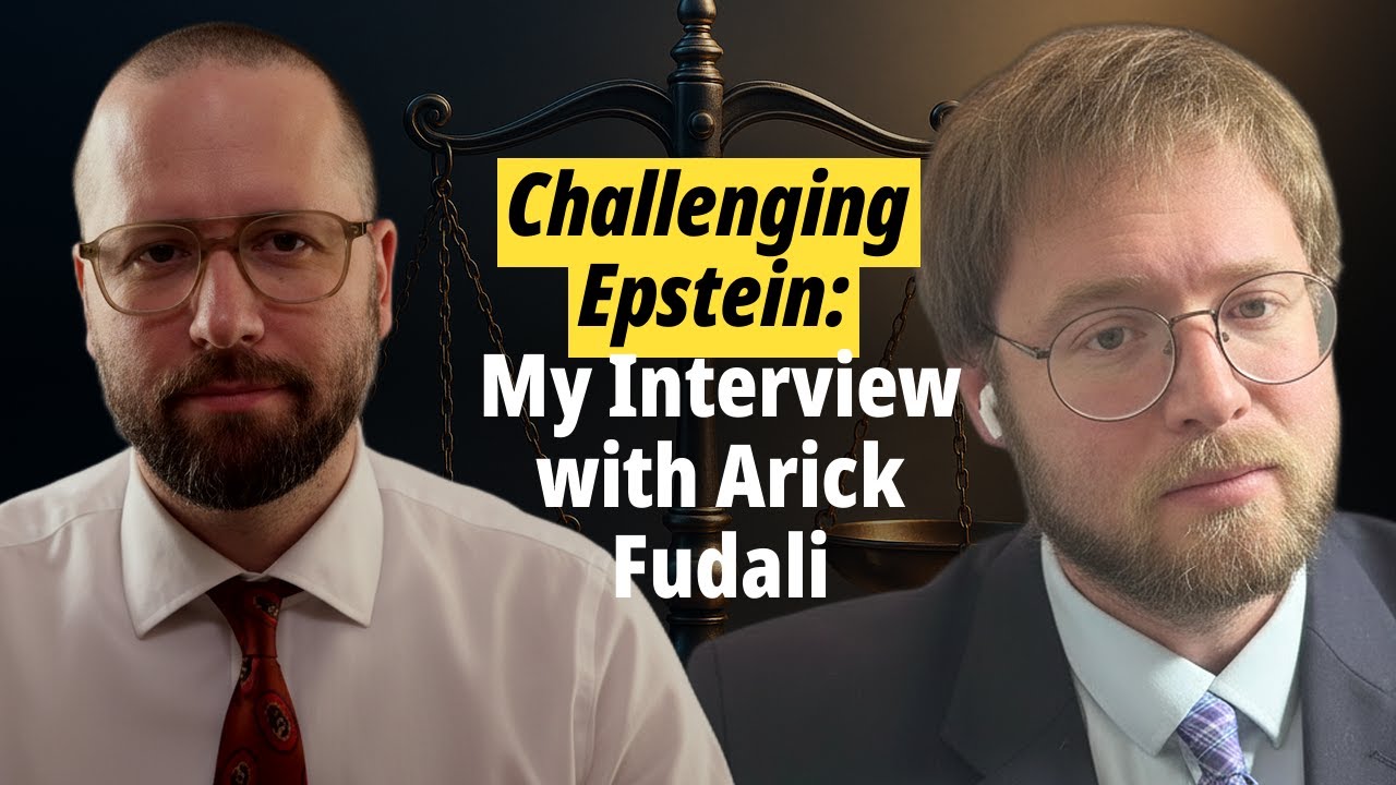 Challenging Epstein: My Interview with Arick Fudali - YouTube