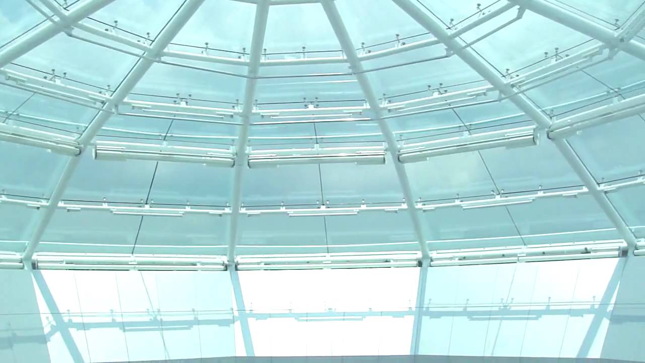 M4H01727 ST Atrium Dome, inside view Looks nice - YouTube