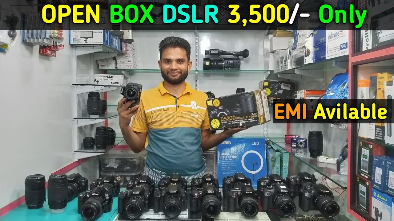 Open Box Dslr Camera In Cheap Price Kolkata ||Diwali Offer On Dslr ...