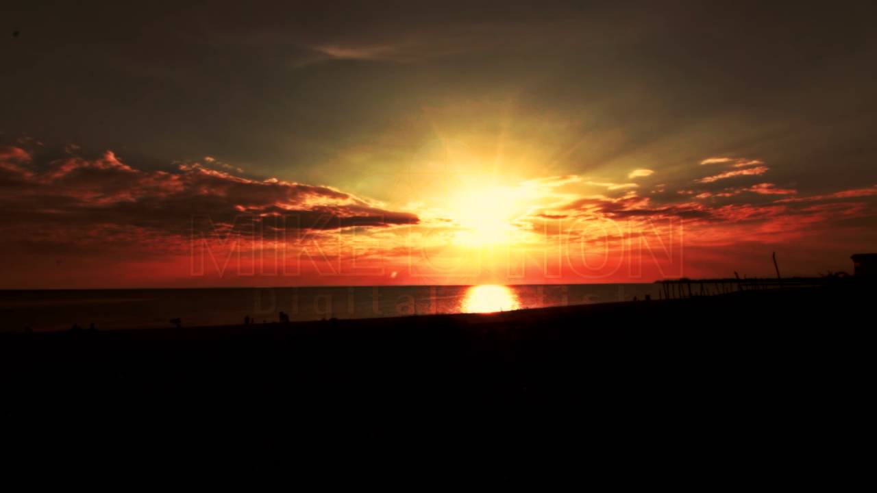 Bataan Philippines Beach Sunset Timelapse - Graded Stock Footage - YouTube