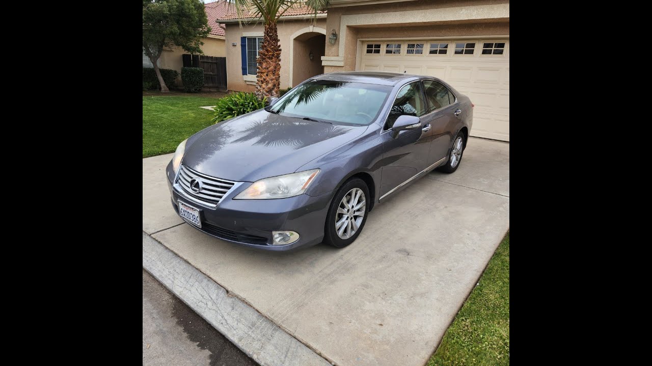 e7-2012 Lexus ES350 4D Sedan. V6, 3.5L. Auto, 6spd. FWD. Pink Slip ...