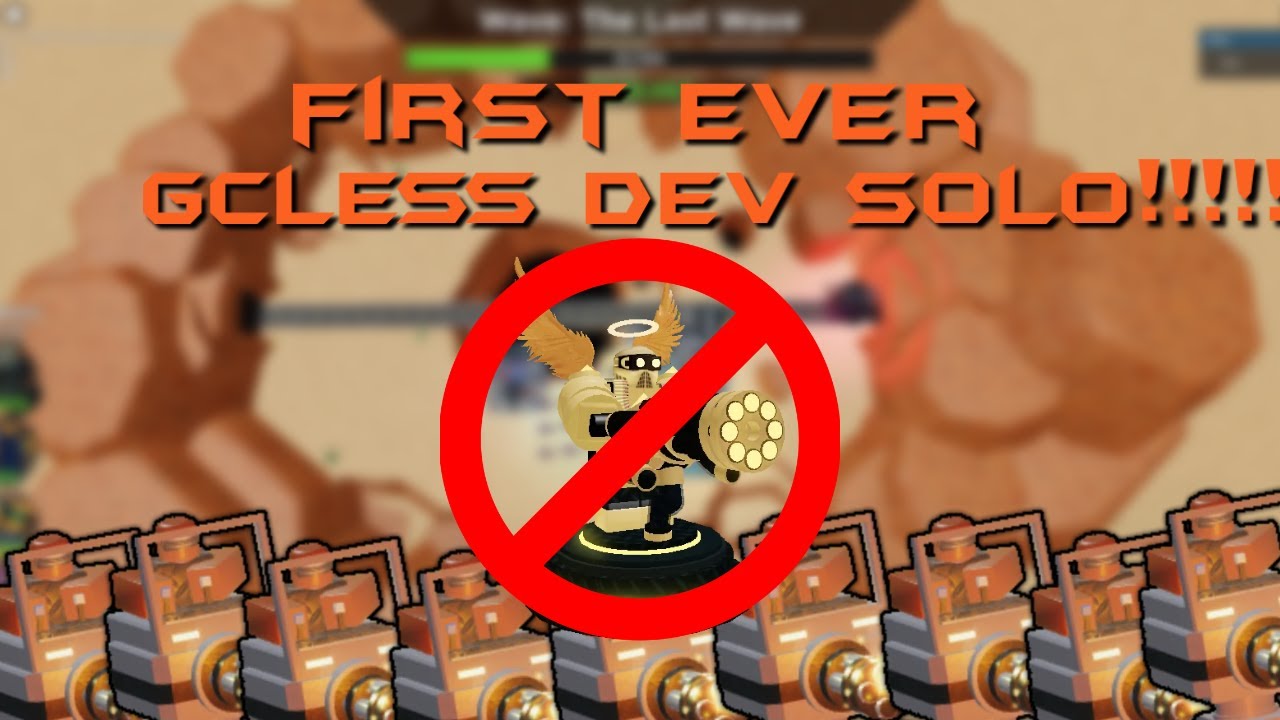 Roblox Tower Battles First Ever Dead End Valley Solo Without Golden ...