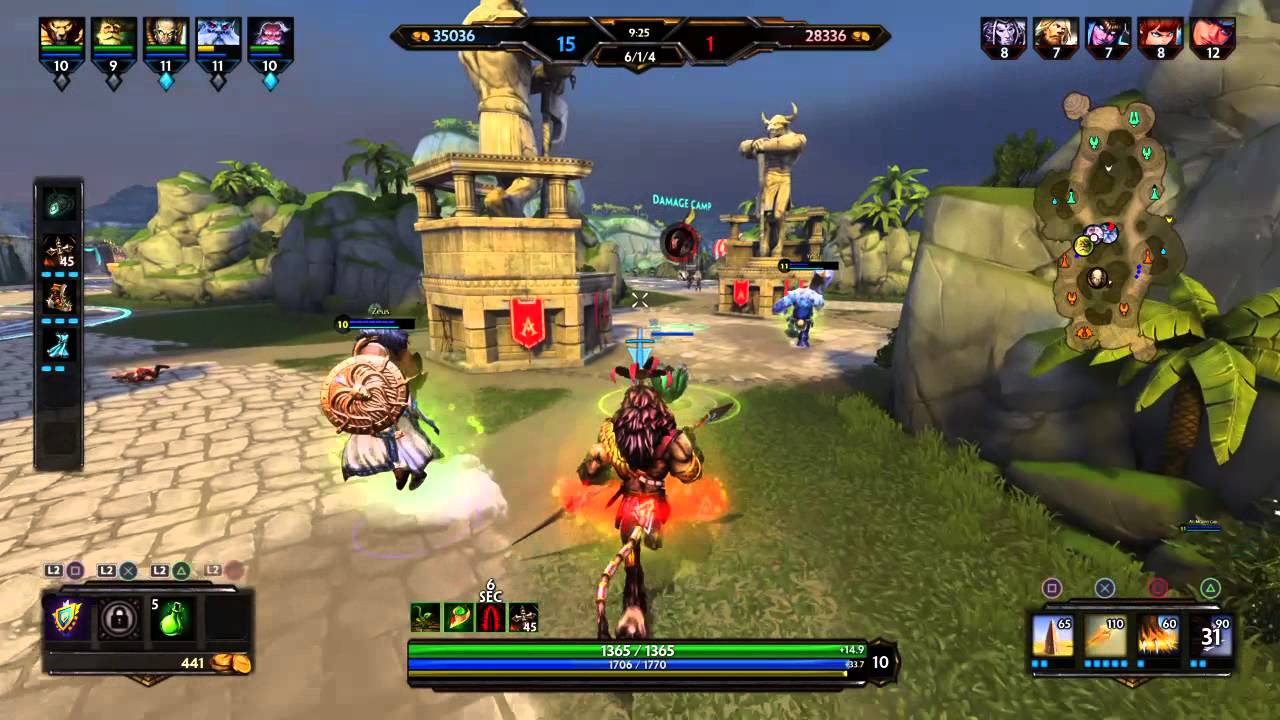 SMITE Clash PS4 - YouTube