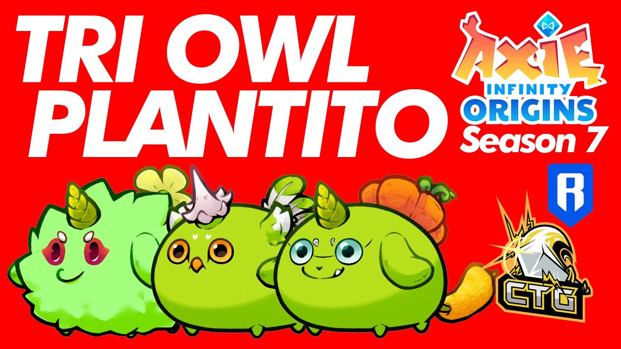 RARE TRIPLE PLANT BUILD | ORIGINS LEADERBOARDS | AXIE INFINITY - YouTube